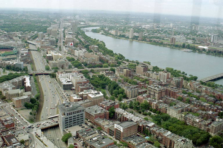 Boston, MA : View from the Prudential Skywalk photo, picture, image ...