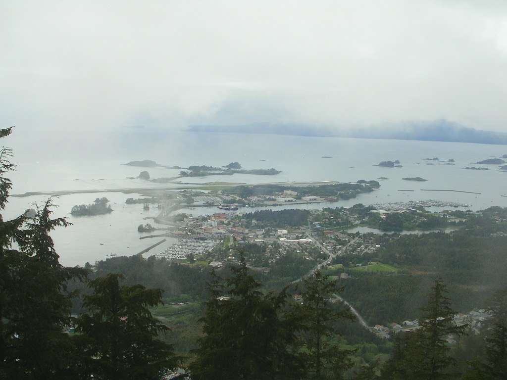 Sitka and, AK : Sitka From Mountain Hike photo, picture, image (Alaska ...