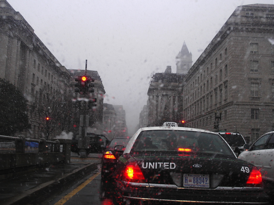 Washington, DC : 12th and Pennsylvania Avenue, NW, Traffic in D.C ...