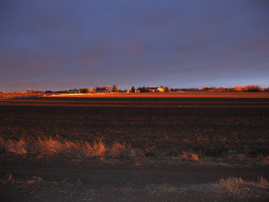 Filer ID An Evening View Of Filer Idaho Near Fairgrounds Road