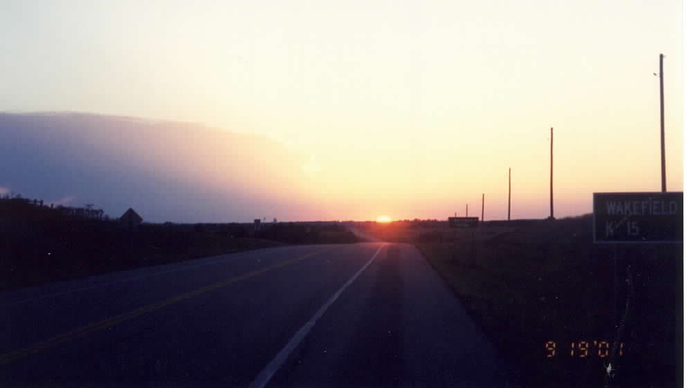 Wakefield, KS : K-82 W before Causeway photo, picture, image (Kansas ...