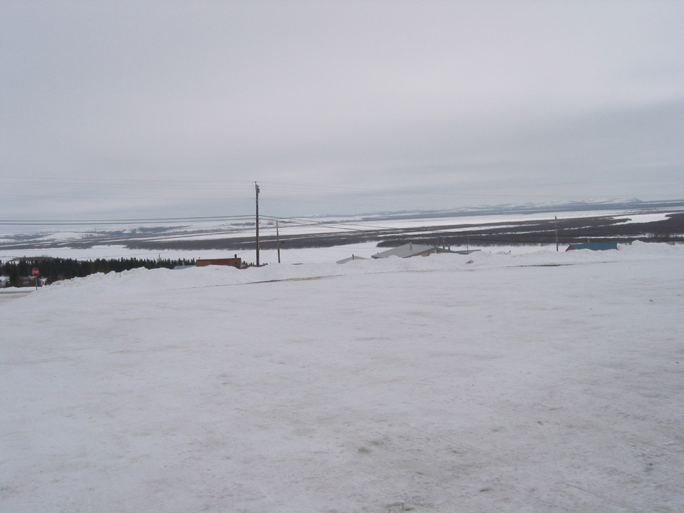 St. Mary, AK : Long stretch St. Mary's leading to the airport. photo ...