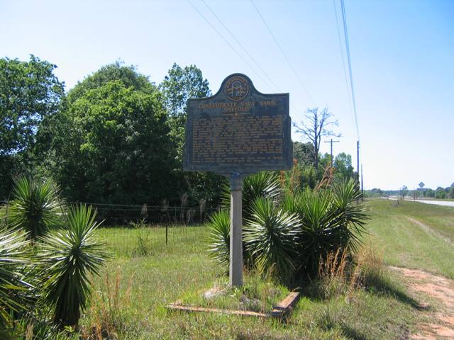 Donalsonville, GA : Confederate Naval Yard Historic Marker, Saffold, Ga ...