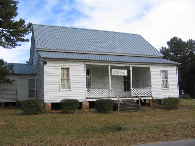 Buena Vista, GA : Old Tazewell Schoolhouse, near Buena Vista, Georgia ...