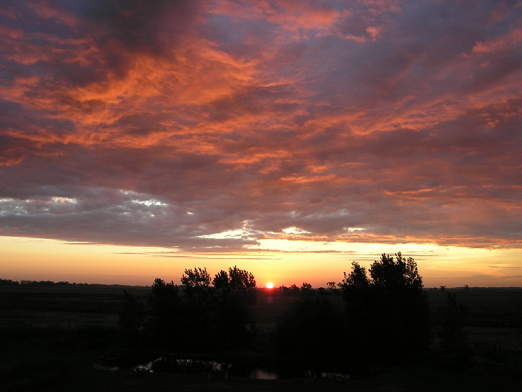 Woonsocket SD Woonsocket Sunset Photo Picture Image South Dakota