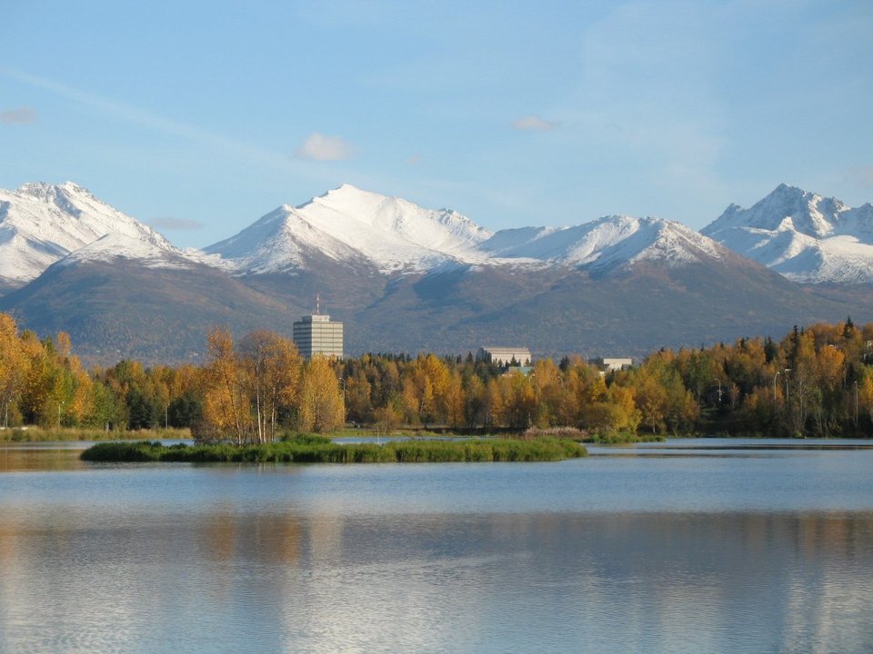 Anchorage, AK : Midtown Anchorage in Fall 2006 photo, picture, image ...