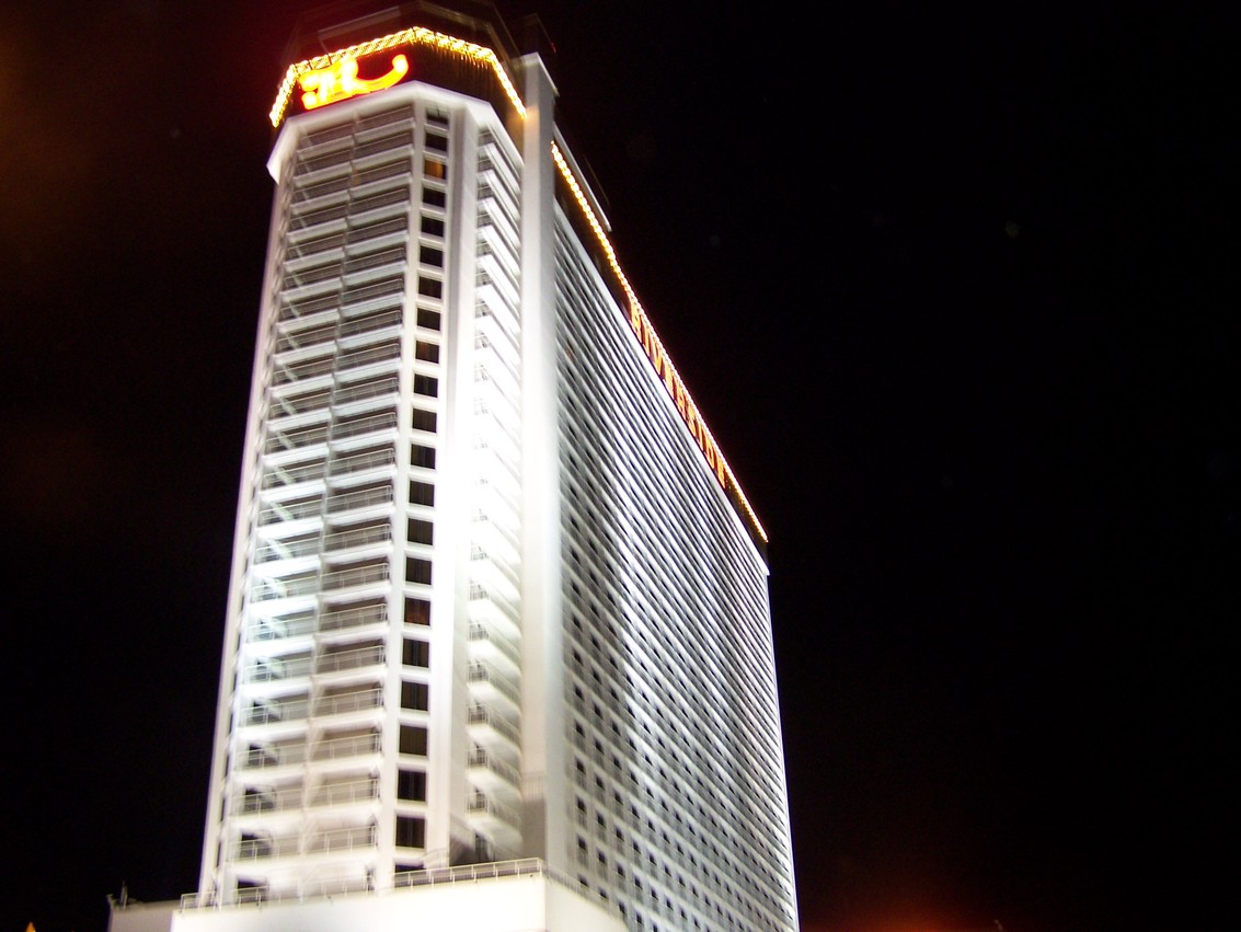 Laughlin, NV : high rise hotel on river photo, picture, image (Nevada ...