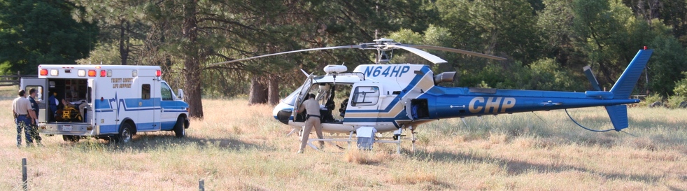 Hayfork, CA : An accident in 2005, on southside of Hayfork Summit near ...