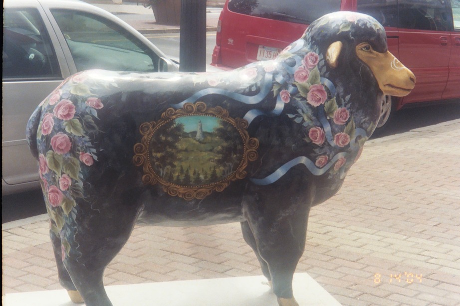 Pittsfield, MA : Sheeptacular event in Downtown Pittsfield, MA. A Mount ...