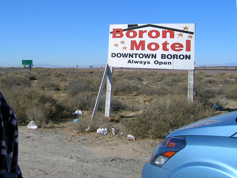 Boron, CA : Sign on Hwy 58 photo, picture, image (California) at city ...