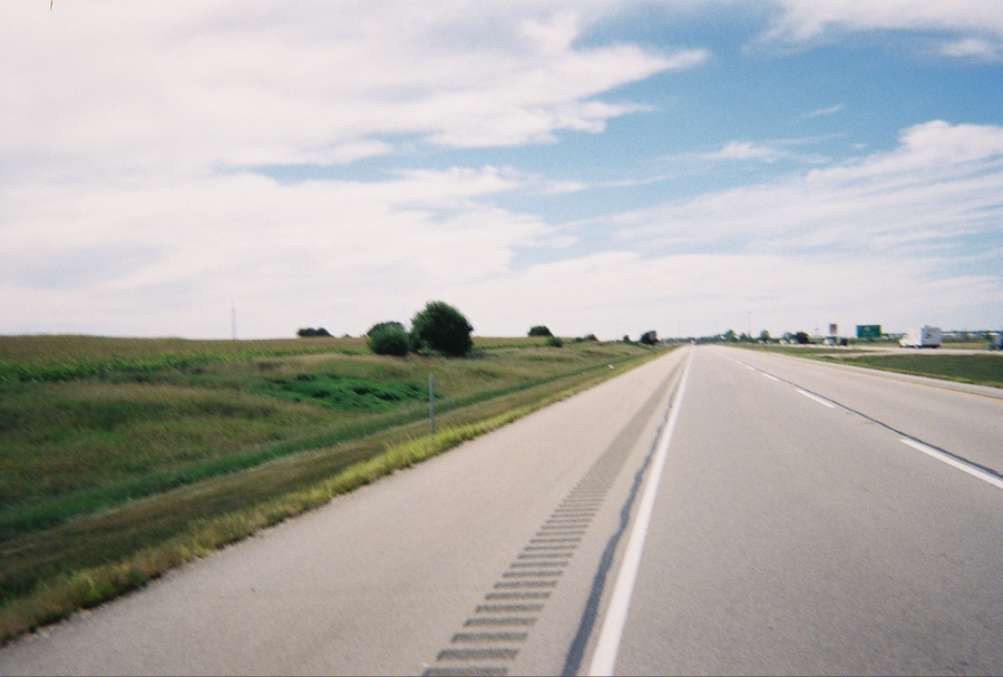 Rochelle, IL : Rochelle, IL - Interstate 88 Facing West Approaching ...