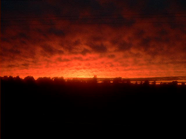 Morristown, NY : Morristown Fall Sunset photo, picture, image (New York ...