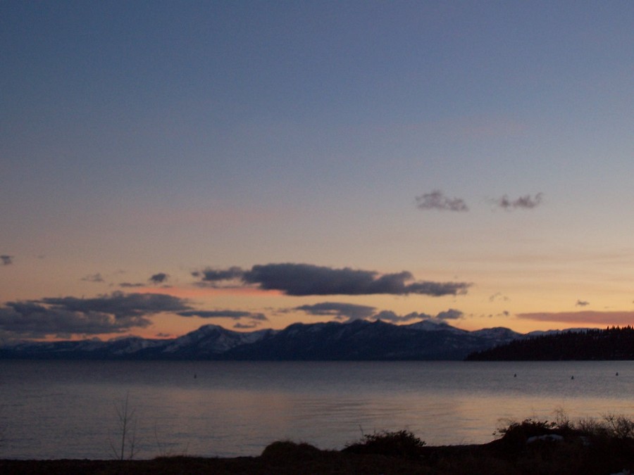 Dollar Point, CA : View from Dollar Point in late winter. photo ...