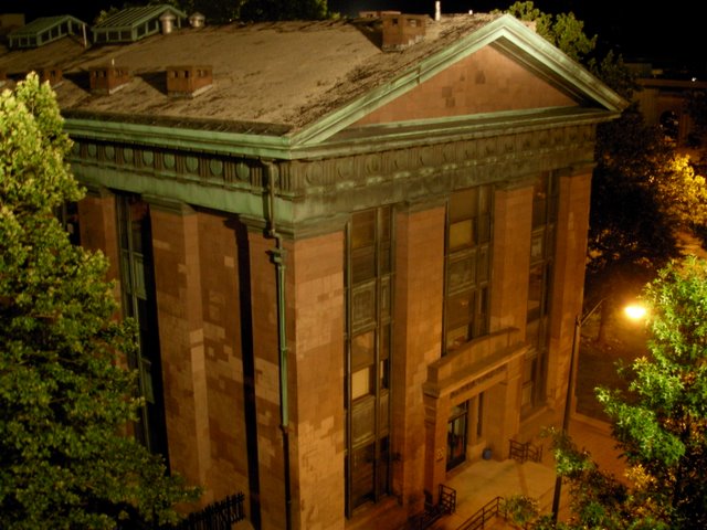 Bridgeport, CT : McLevy Hall, Bridgeports original city hall at night ...