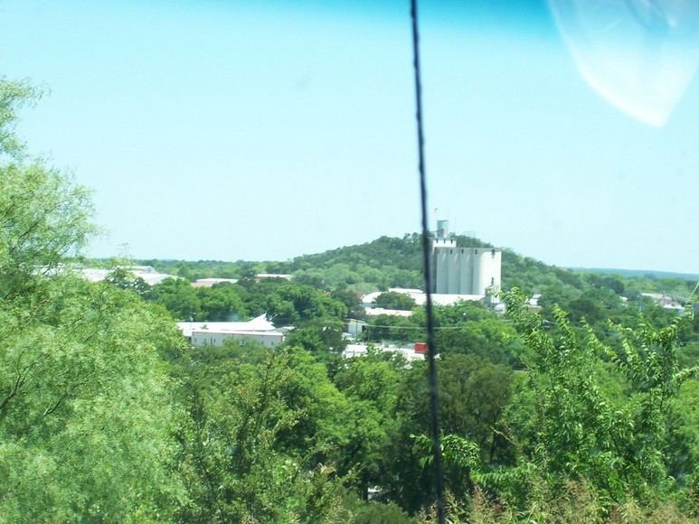 Graham, TX : Over looking the city of Graham from above firemans park ...