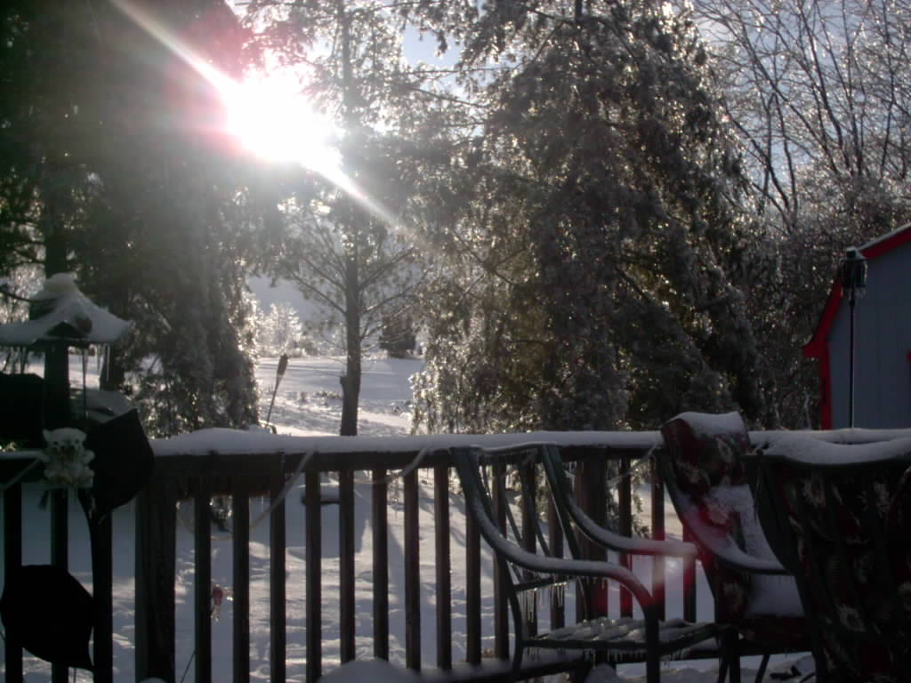 Hidden Valley, IN : A Cold Melting Sun! photo, picture, image (Indiana ...