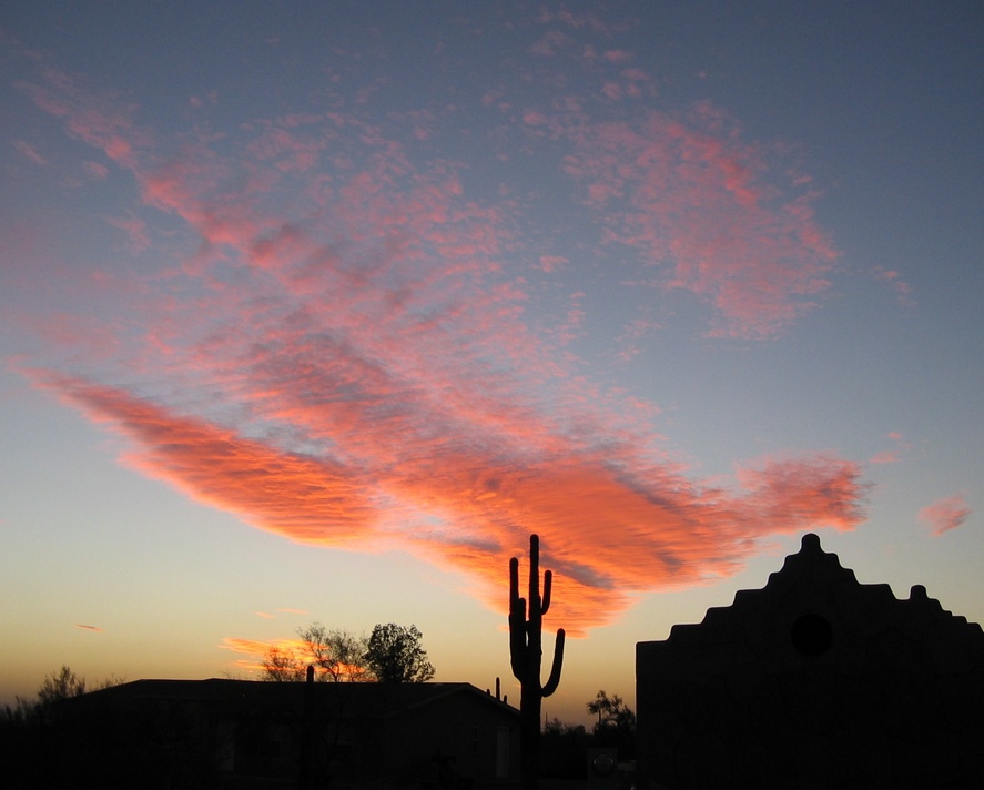 Apache Junction, AZ : Looking West from Apache Junction at One of Many ...