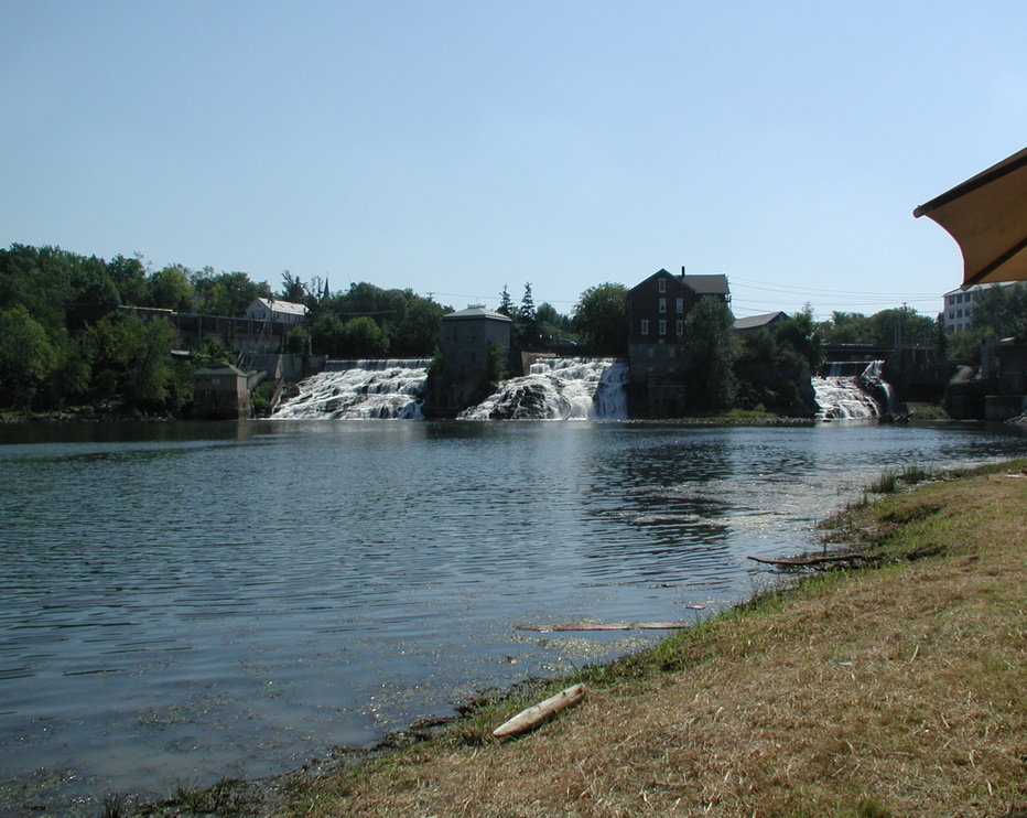 Vergennes, VT : View of falls from Falls Park photo, picture, image ...