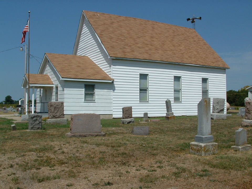 Iola, IL : A tiny chapel out in the country where many pillars of the ...