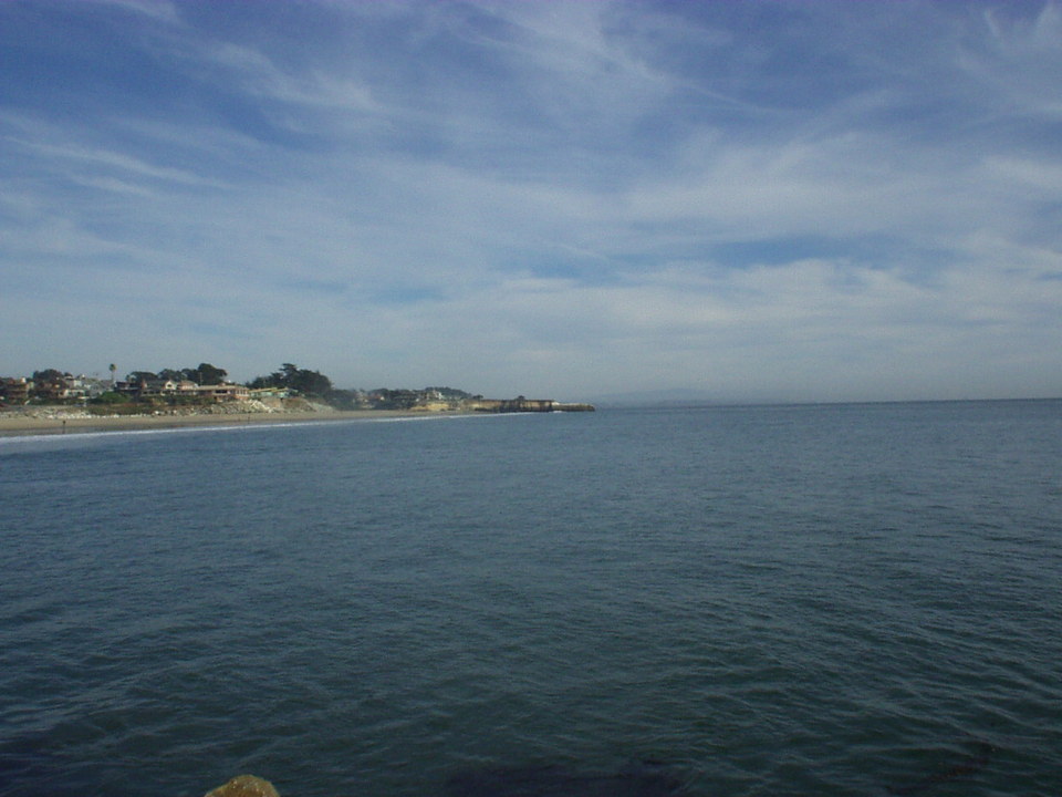Santa Cruz, CA : Monterey Bay from Santa Cruz Harbor photo, picture ...