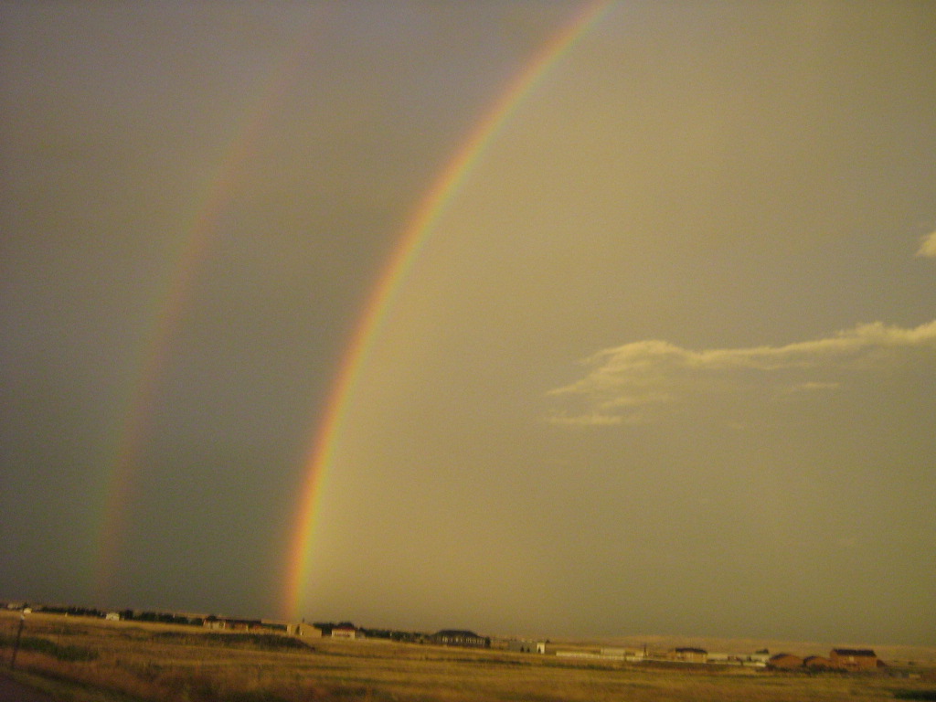 Colorado Springs, CO : Double Rainbow in Colorado Springs! photo ...