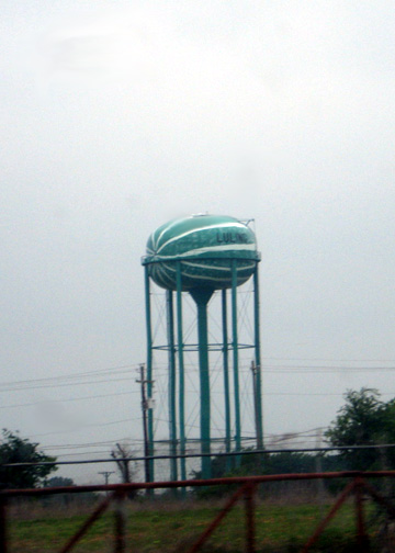 Luling, TX : Luling water tower painted like a watermelon. photo ...