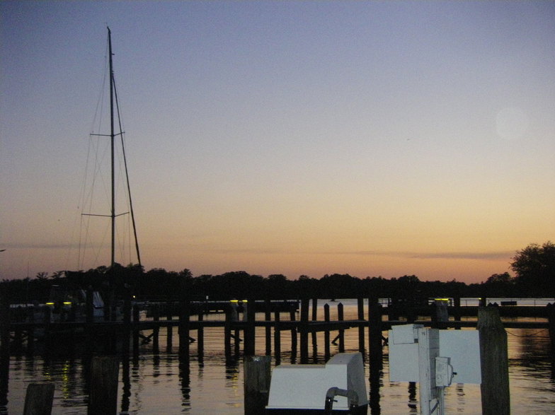 Edenton, NC : sunset at waterfront photo, picture, image (North ...