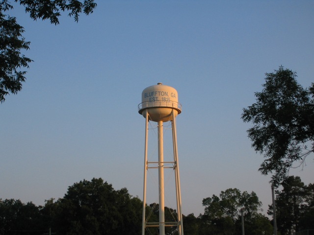 Bluffton, GA : Bluffton Water Tower photo, picture, image (Georgia) at ...