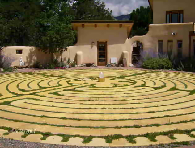 Crestone, CO : Labyrinth at Temple of Consciousness photo, picture ...