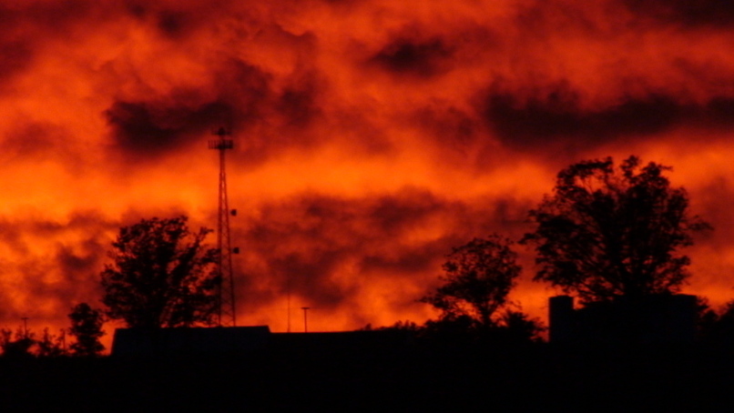 Dunkirk, OH : Picture of the sunset on Oct. 24th in Dunkirk, OH. photo ...
