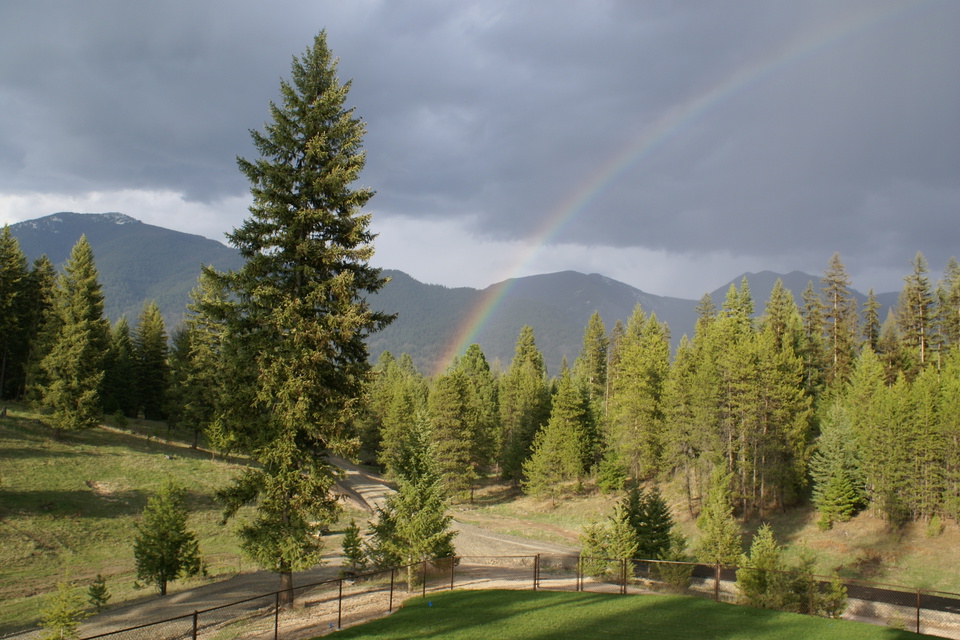 Thompson Falls, MT : Summer Rainbow near Thompson Falls, MT photo ...