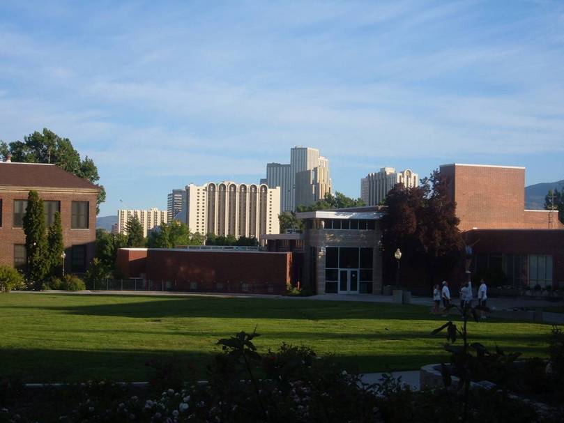 Reno, NV : View of Reno skyline from UNR campus photo, picture, image ...