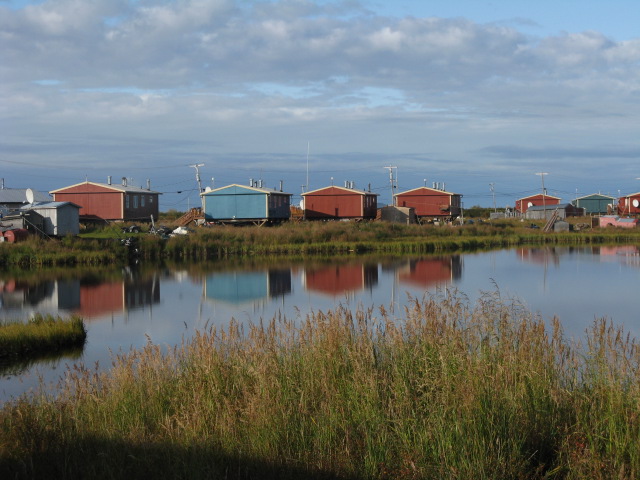 Tuntutuliak, AK : Village at sunrise photo, picture, image (Alaska) at ...
