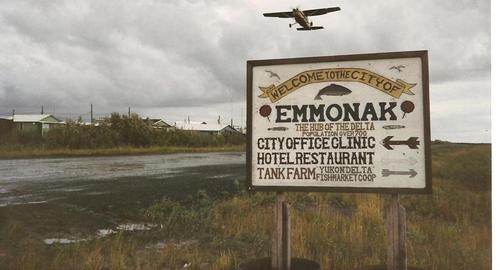 Emmonak, AK : Emmonak Welcome Sign photo, picture, image (Alaska) at ...