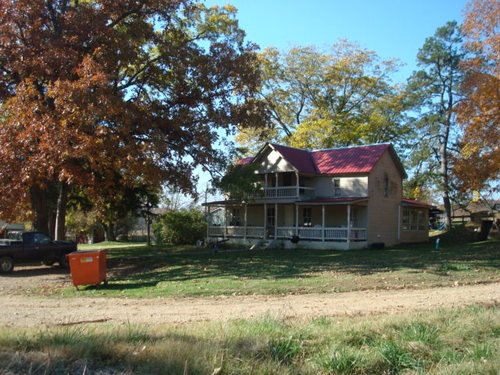 Ellsinore, MO : Two story home with a large red tree photo, picture ...