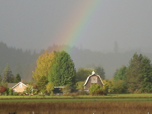 Pe Ell, WA : Rainbow in Pe Ell photo, picture, image (Washington) at ...