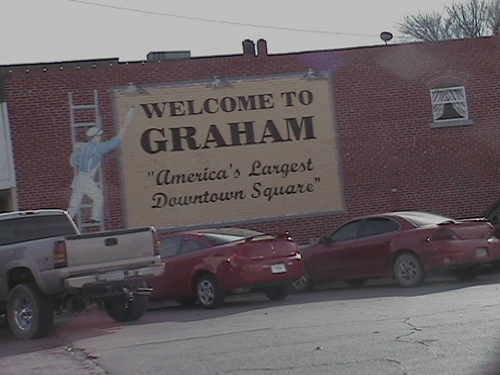 Graham, TX : Graham Largest Downtown Square photo, picture, image ...