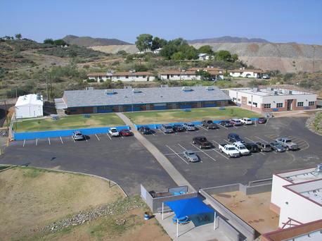 Bagdad, AZ : Bagdad High School- from the top photo, picture, image ...