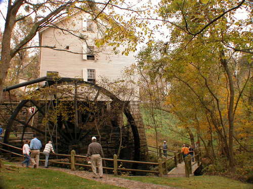 Mill Springs, KY : Old Mill at Millsprings State Park near Mill Springs ...