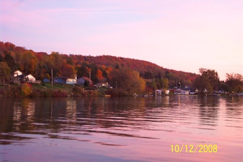 Lime Lake-Machias, NY : Morning fog at the North End of the Lake photo ...