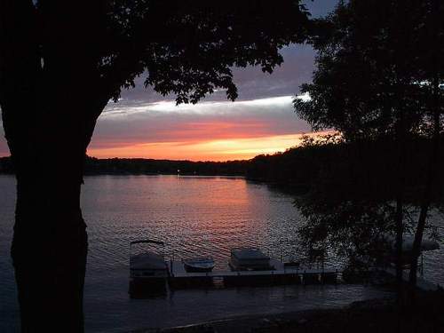 Prior Lake, MN : Sunset on Prior Lake photo, picture, image (Minnesota ...