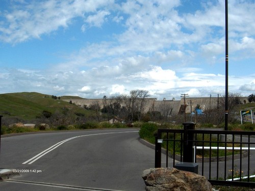 Friant, CA : Friant Dam on the San Joaquin River, constructed in 1944 ...