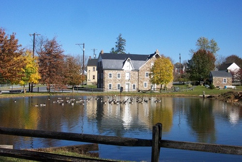 Hellertown, PA : Hellertown's Grist Mill in the fall photo, picture ...