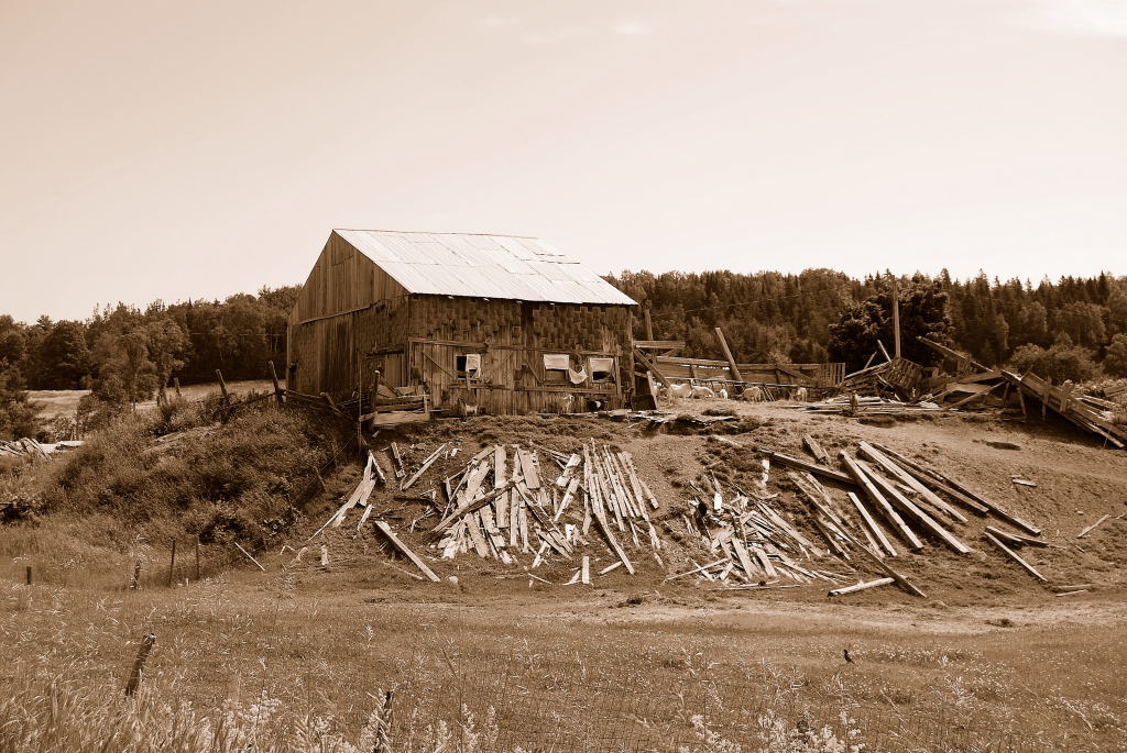 Linneus, ME : "OLD BARN" photo, picture, image (Maine) at city-data.com