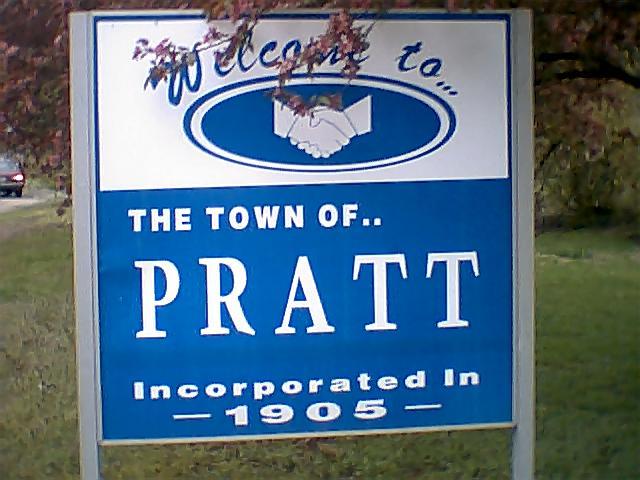 Pratt, WV : City of Pratt WV - city sign photo, picture, image (West ...