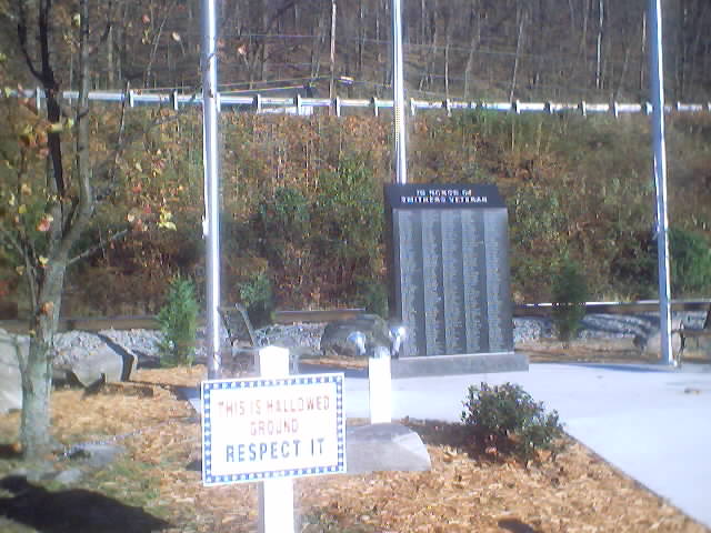 Smithers, WV : City of Smithers - Military Veterans Memorial located on ...