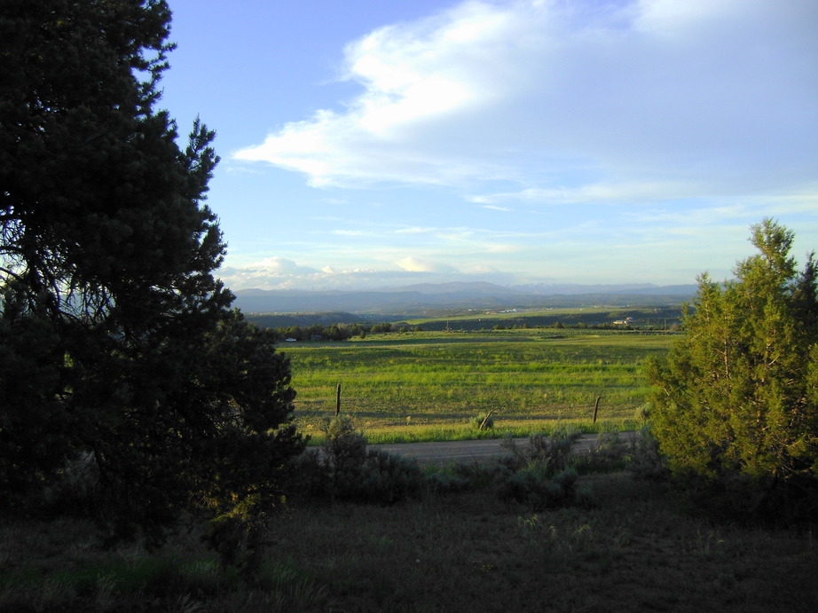 Ignacio, CO : beautiful view of the Needles from a farm in Ignacio ...