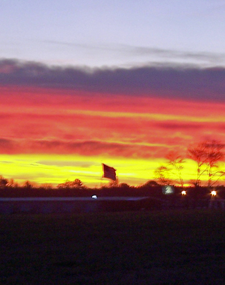 Snead, AL : sunset view from my back yard photo, picture, image ...