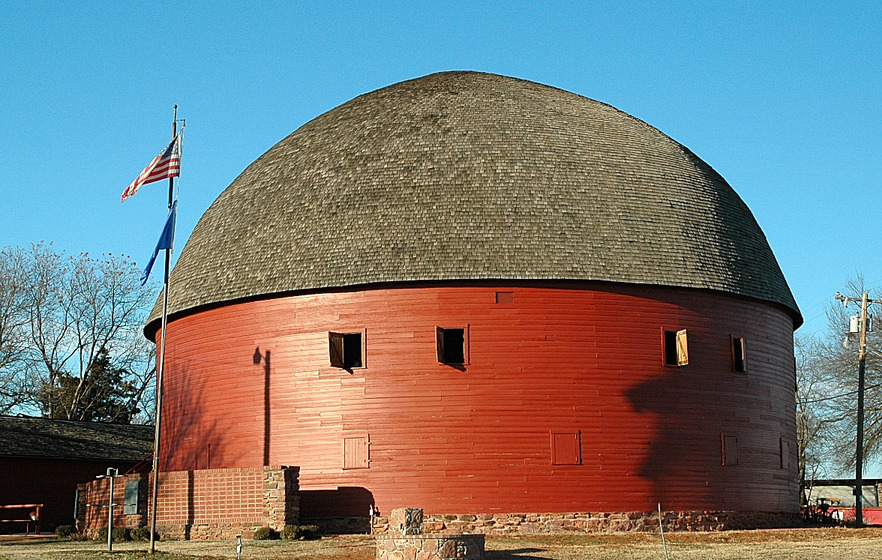 Arcadia, OK : Round Barn photo, picture, image (Oklahoma) at city-data.com