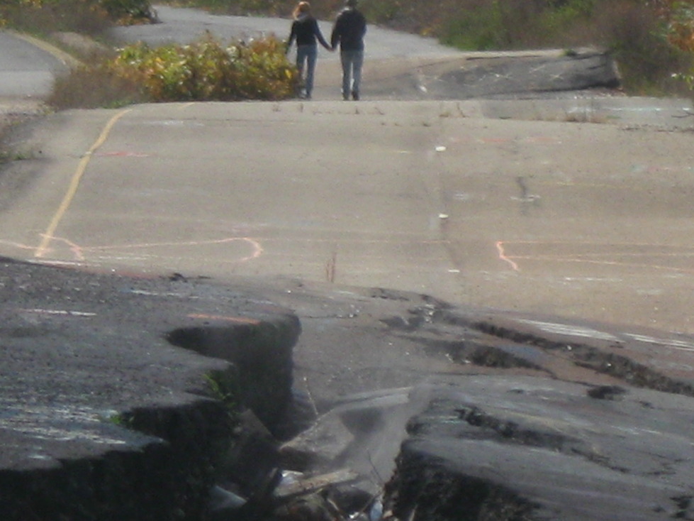 Centralia, PA : Closed section of Rt 61 photo, picture, image ...